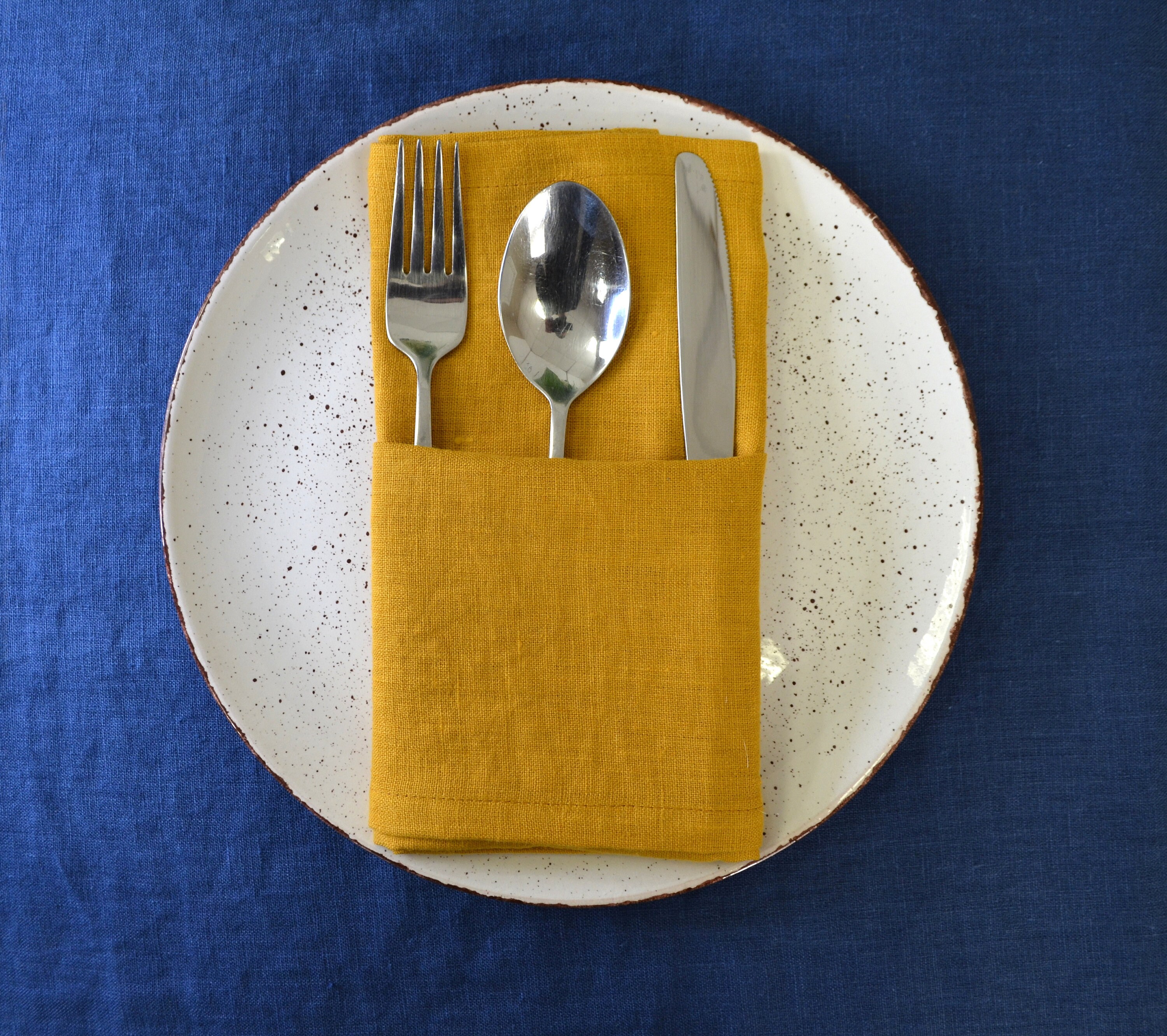 Linen Napkins Set in Various Colors. Dinner and Wedding Cloth - Etsy