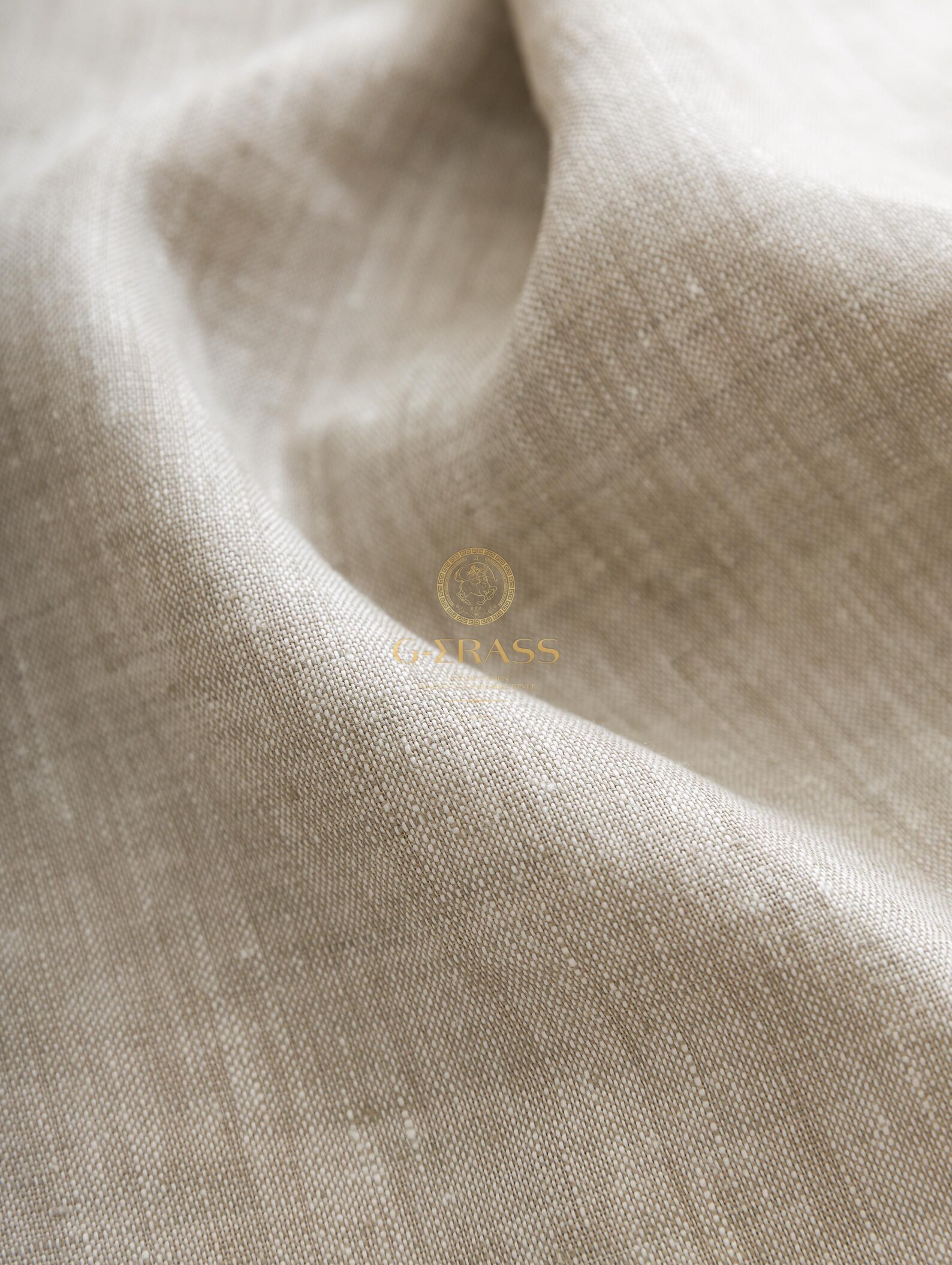 100% Luxury Linen Fabric by the Yard | Stonewashed Linen | 2025 Eco ...