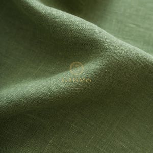 100% Luxury Linen Fabric by the Yard | Stonewashed Linen | 2025 Eco ...