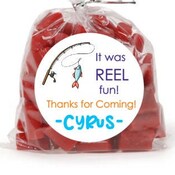 Fish Birthday Theme Labels - Etsy Canada