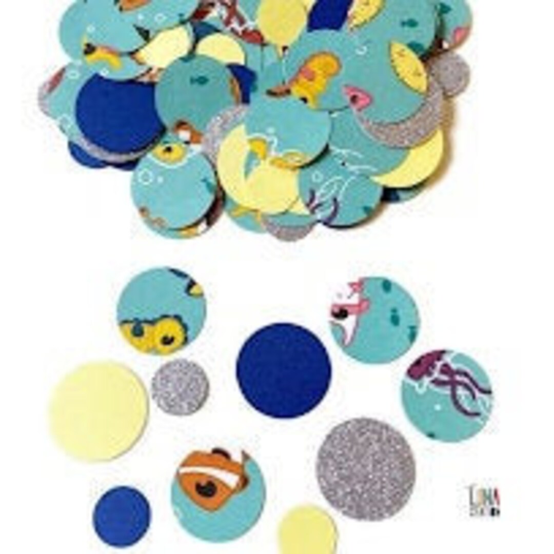 Under the Sea Confetti Sea Creatures Under the Sea Party - Etsy