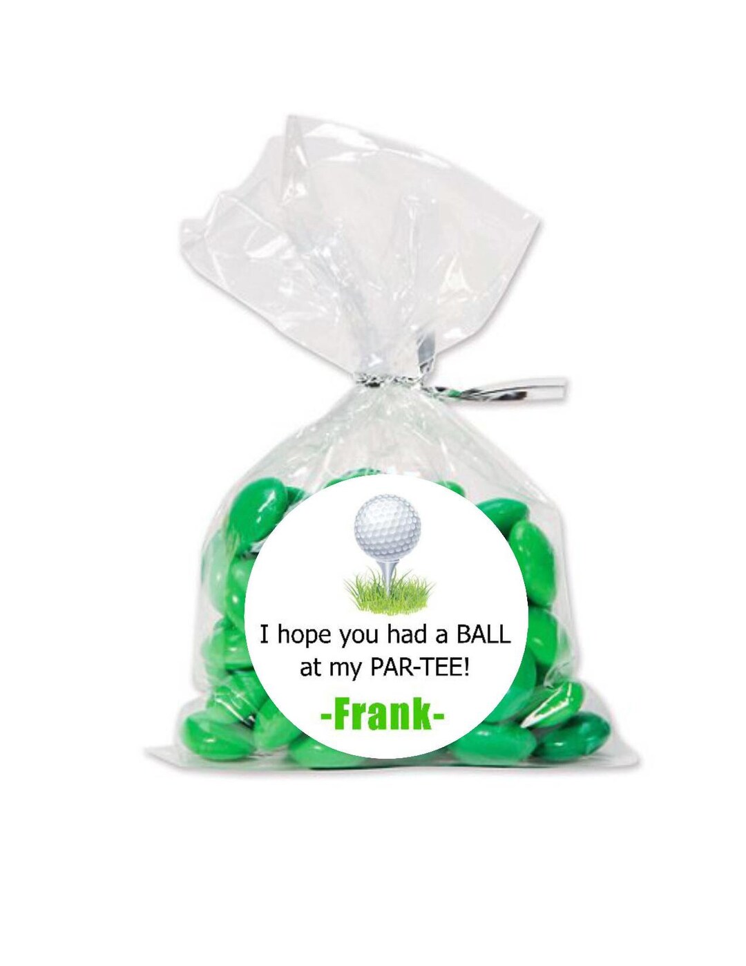 Golf Birthday Party - Golf Party Theme - Golf Favor Stickers - Golf ...