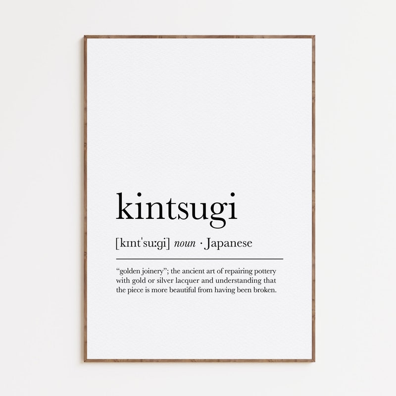 Kintsugi Print - Etsy