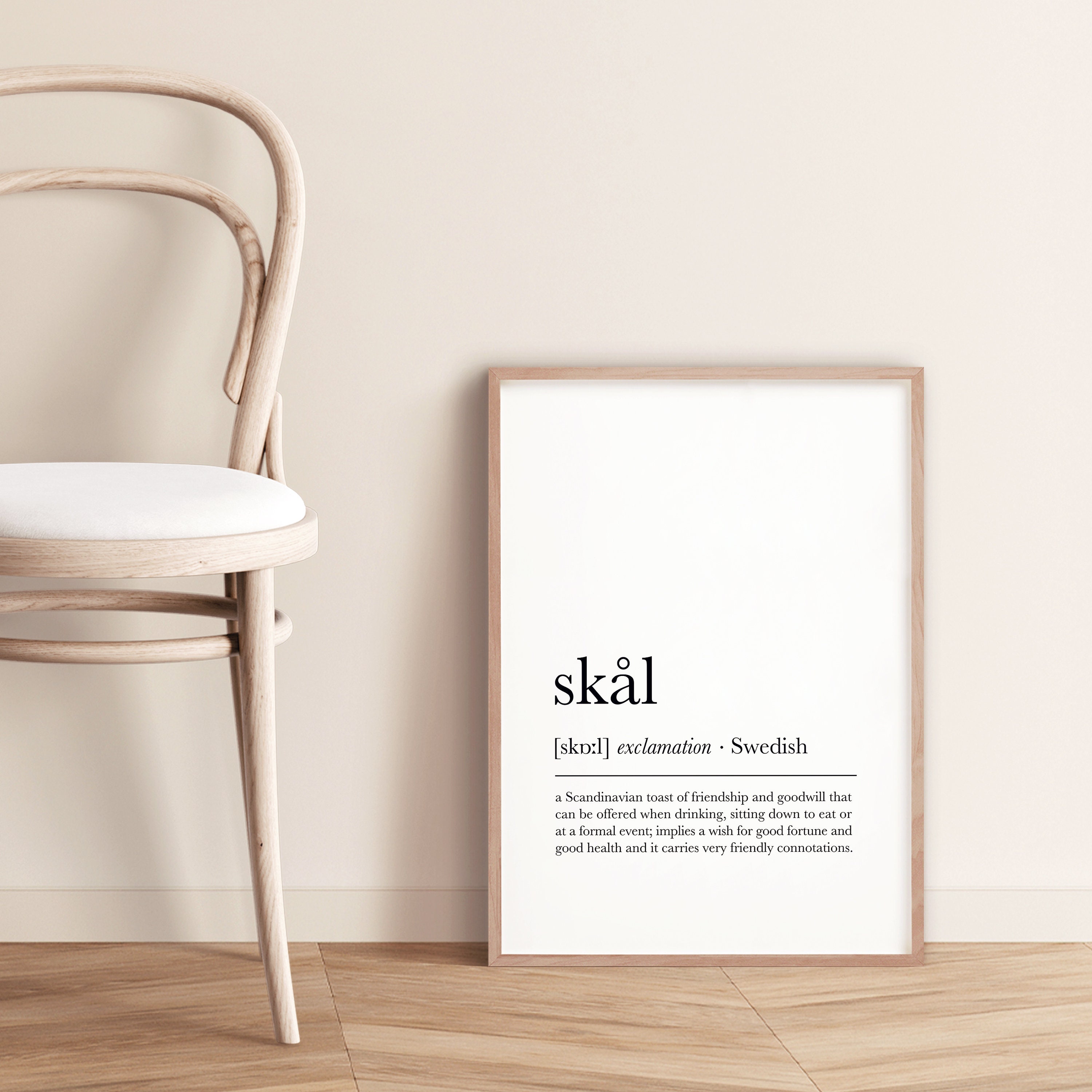 Skal Definition Print, Nordic Art Print, Scandinavian Poster, Scandi ...