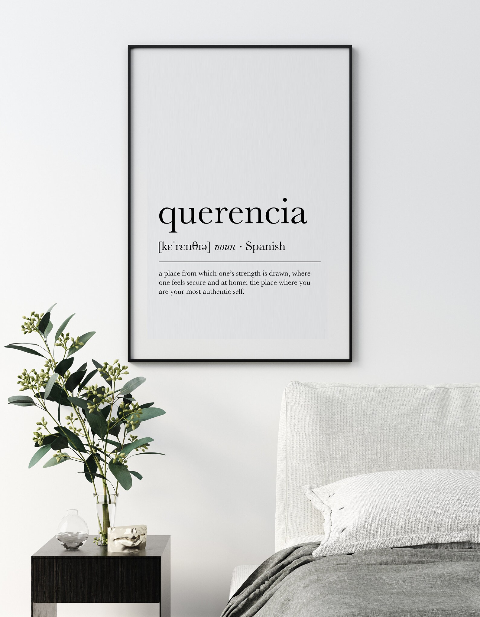 Querencia Definition Print Dictionary Artwork Spanish Word - Etsy