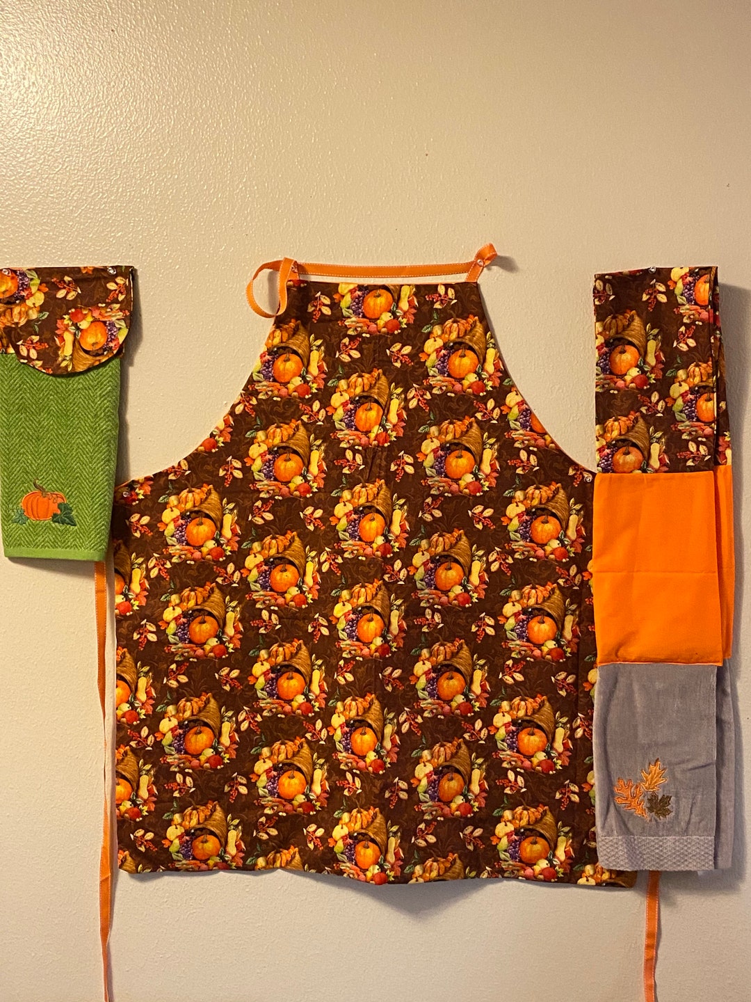Fall Apron Set - Etsy