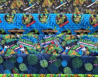 Ninja Turtle Fabric - Etsy