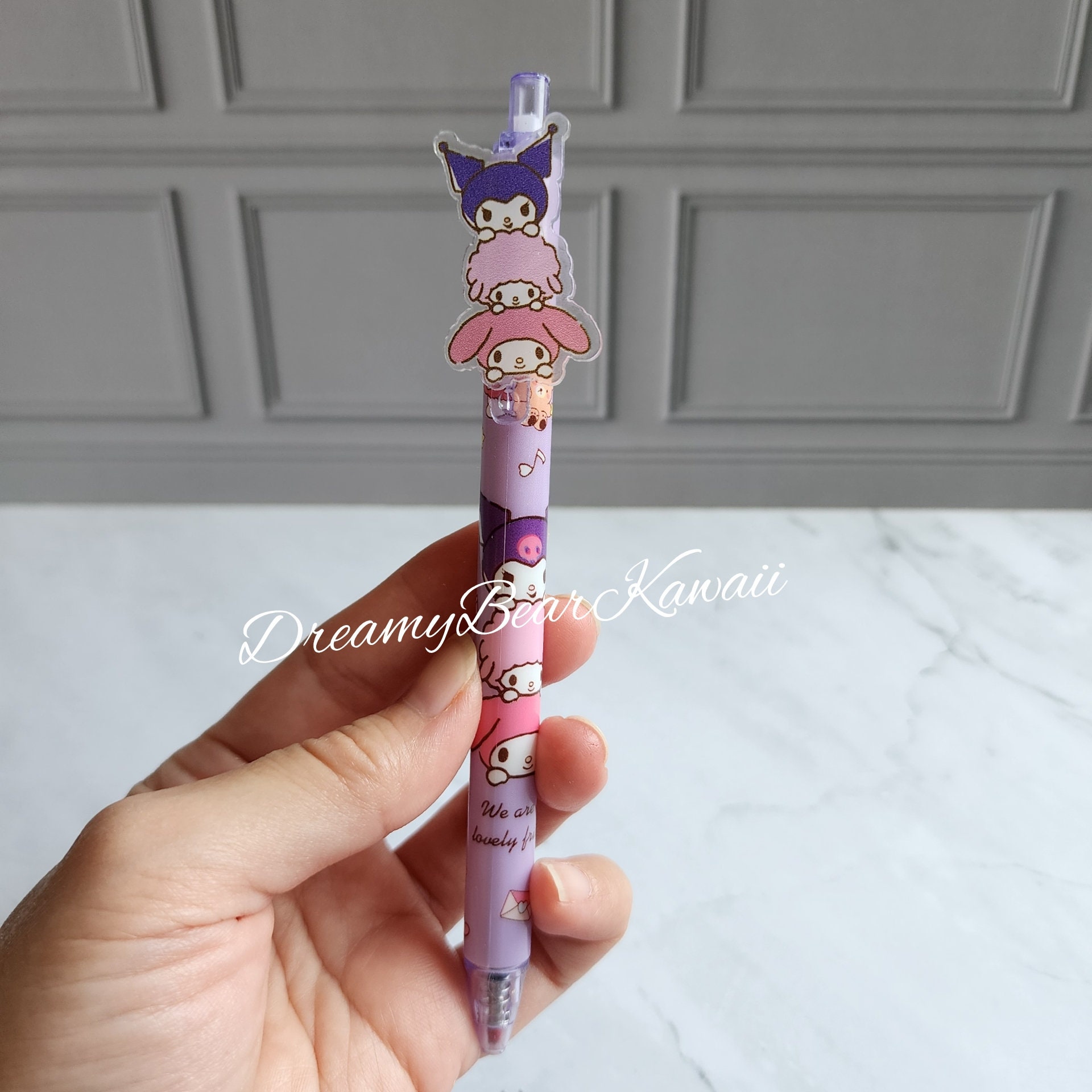 Kawaii Cute Sanrio Character Pen Birthday Gift Stationery Gel Pen Hello ...