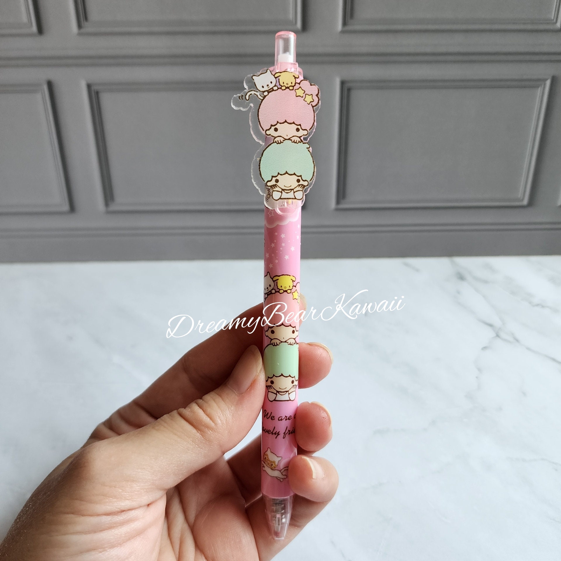 Kawaii Cute Sanrio Character Pen Birthday Gift Stationery Gel Pen Hello ...