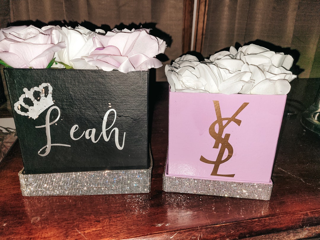 Custom Rose Flower Box | Perfect for Mother's Day or Birthday Gift ...