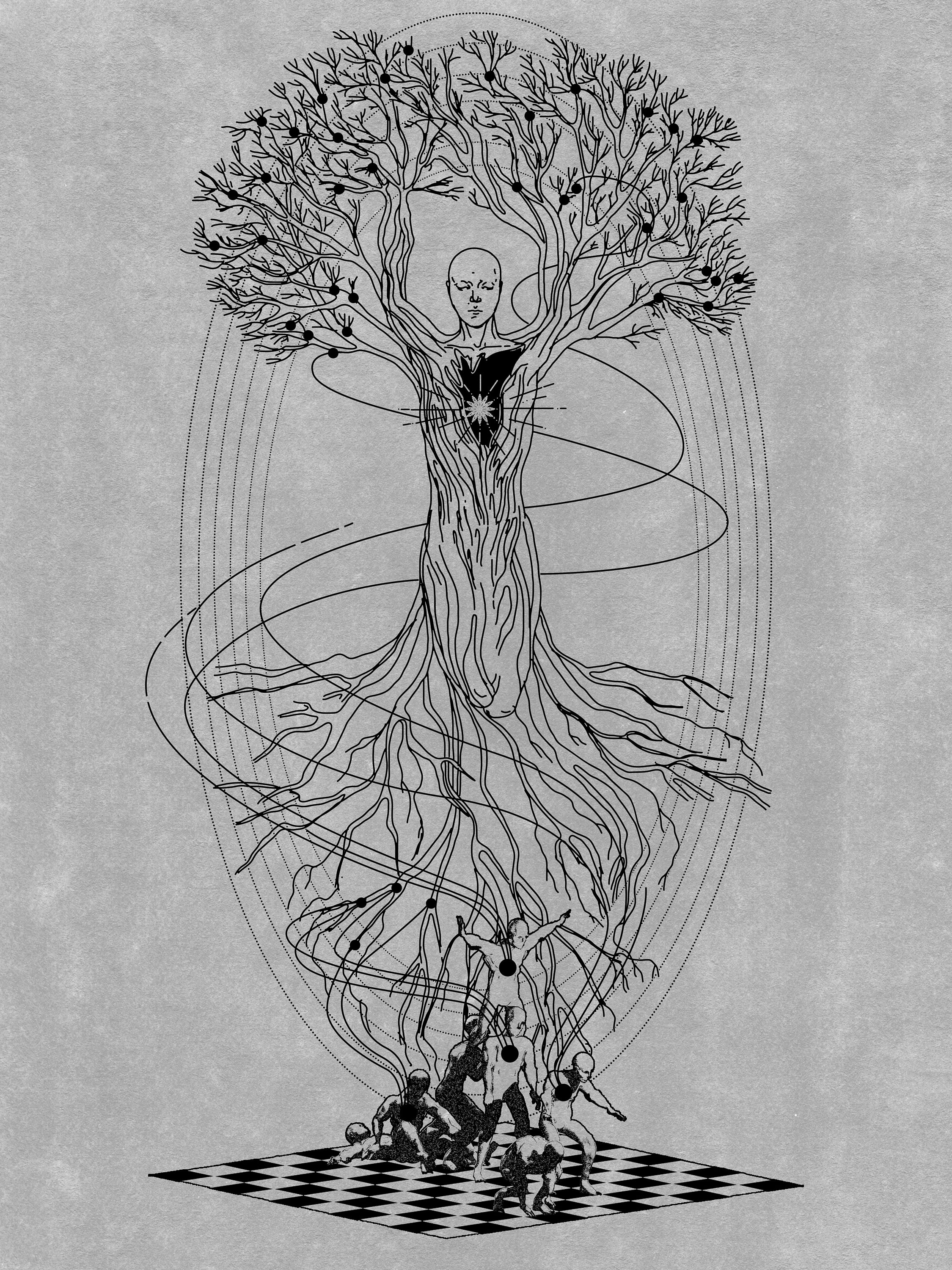 Tree of Life Human | Etsy