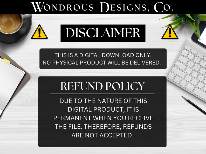 Printable Office Labels L Digital Prints L JPG L PNG L PDF L - Etsy