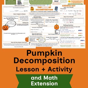 Pumpkin Science Activity | Fall STEM Decomposition Experiment ...