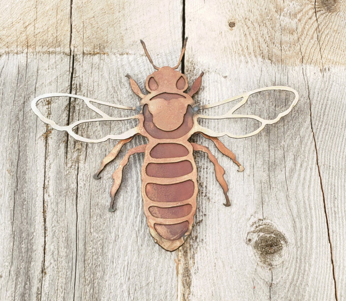 Metal Bee - Etsy