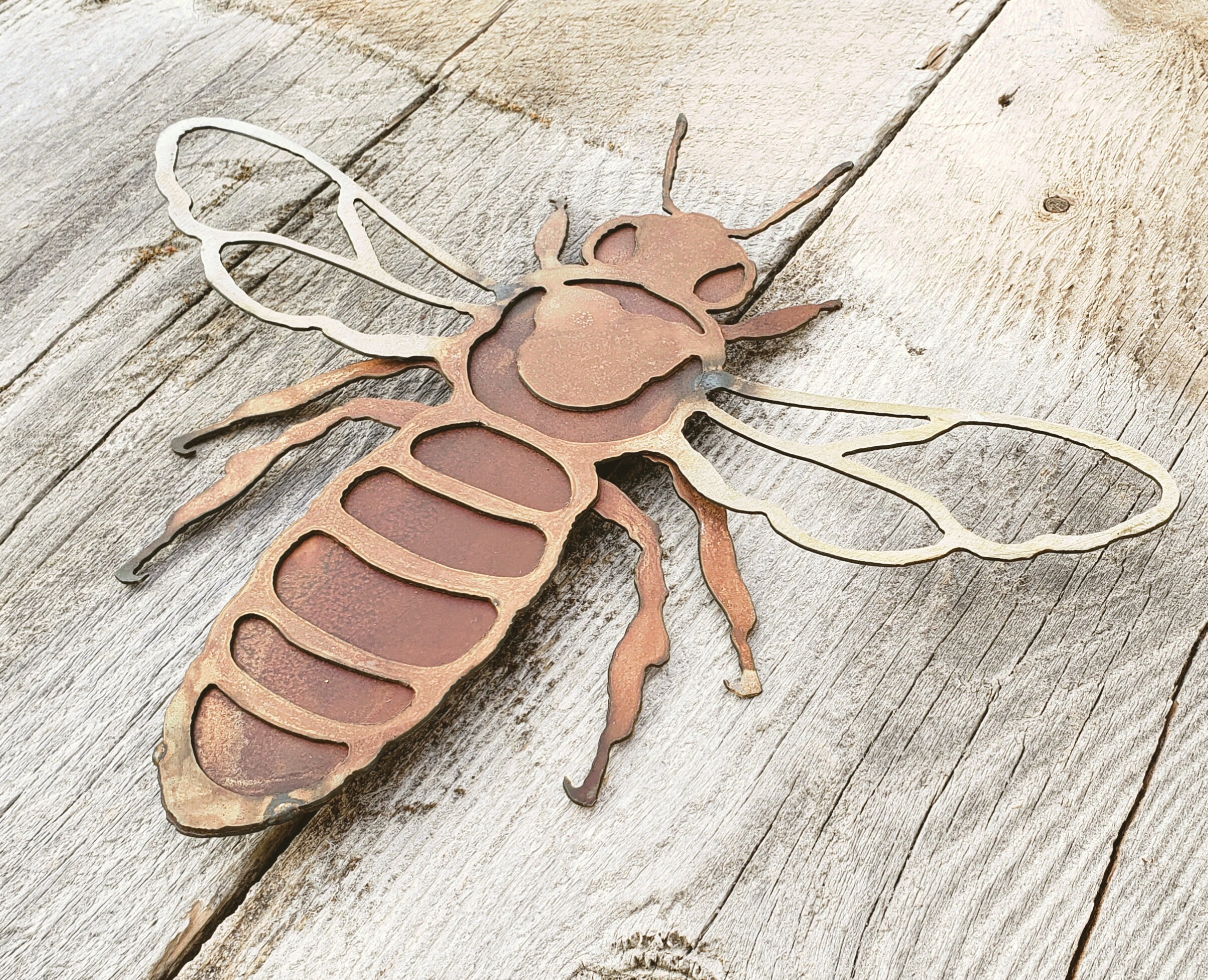 Metal Bee - Etsy