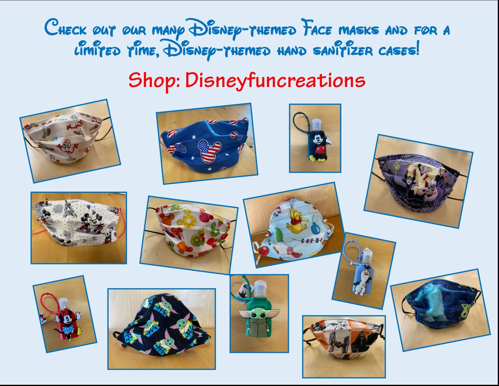 Disney Villains Face Mask Maleficent Et Al 3 Layers - Etsy