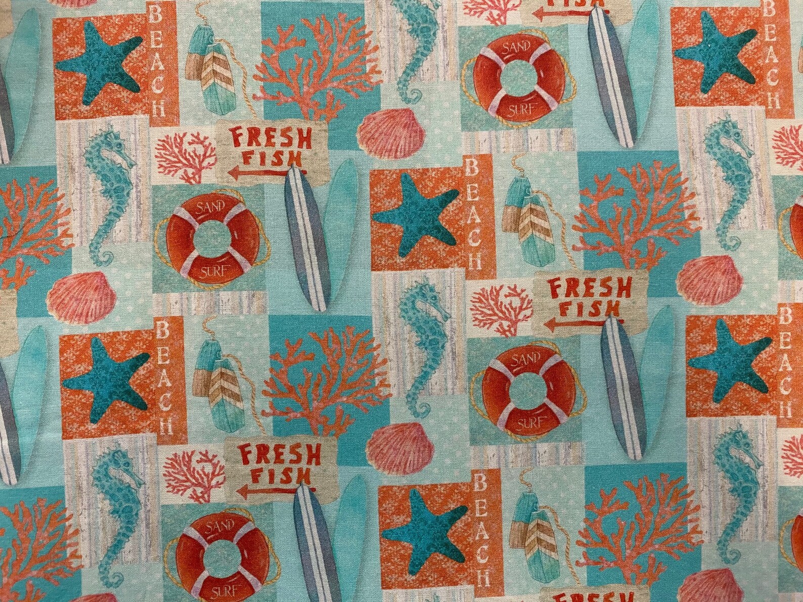 Ocean Treasures Face Mask Beach 3 Layers Adjustable Nose | Etsy