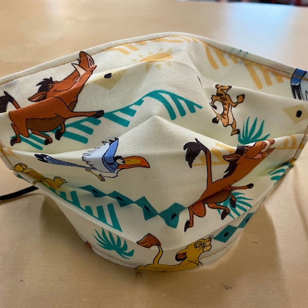 Lion King Face Mask - Etsy