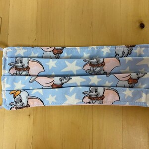 Dumbo Face Mask 3 Layers Adjustable Nose Bridge & Ear - Etsy