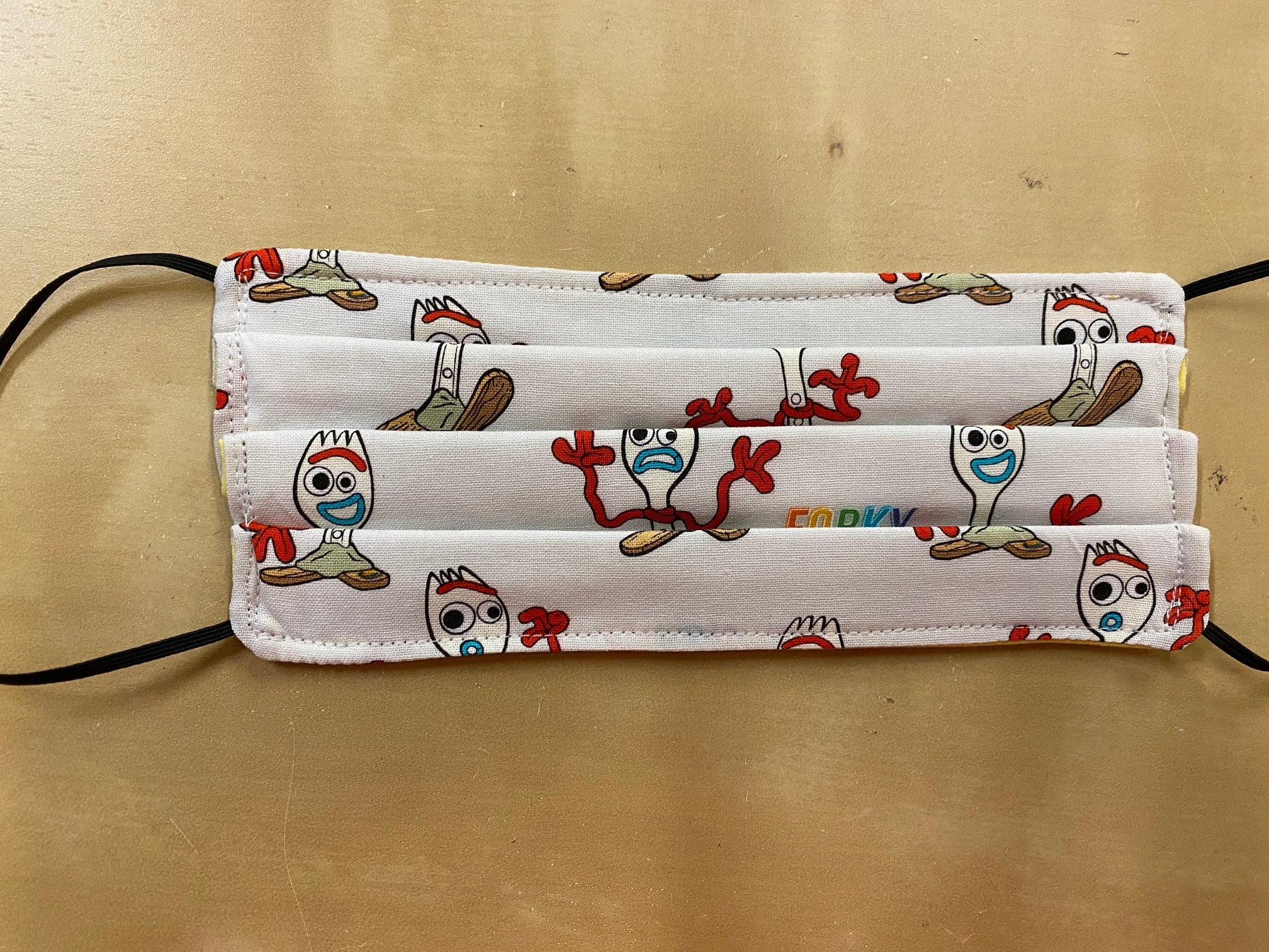 Forky Face Mask Toy Story Full Body 3 Layers Adjustable - Etsy