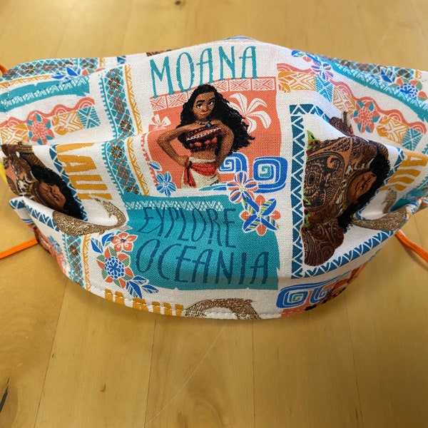 Moana Face Mask - Etsy