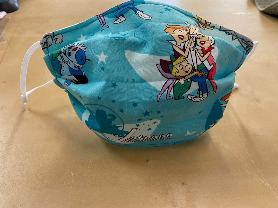 The Jetsons - Future Family Face Mask - 3 Layers, Adjustable Nose ...
