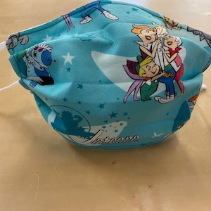 The Jetsons - Future Family Face Mask - 3 Layers, Adjustable Nose ...