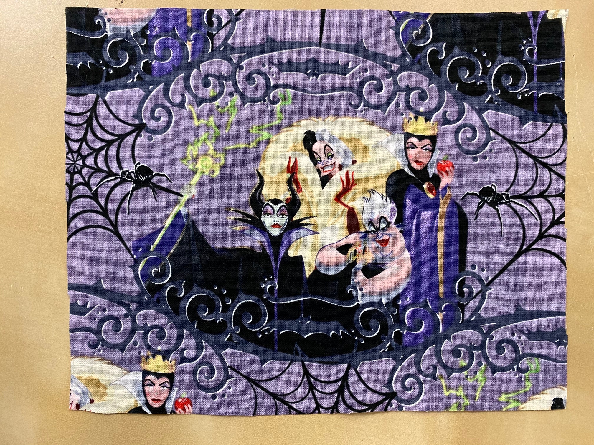 Disney Villains Face Mask Maleficent Et Al 3 Layers - Etsy