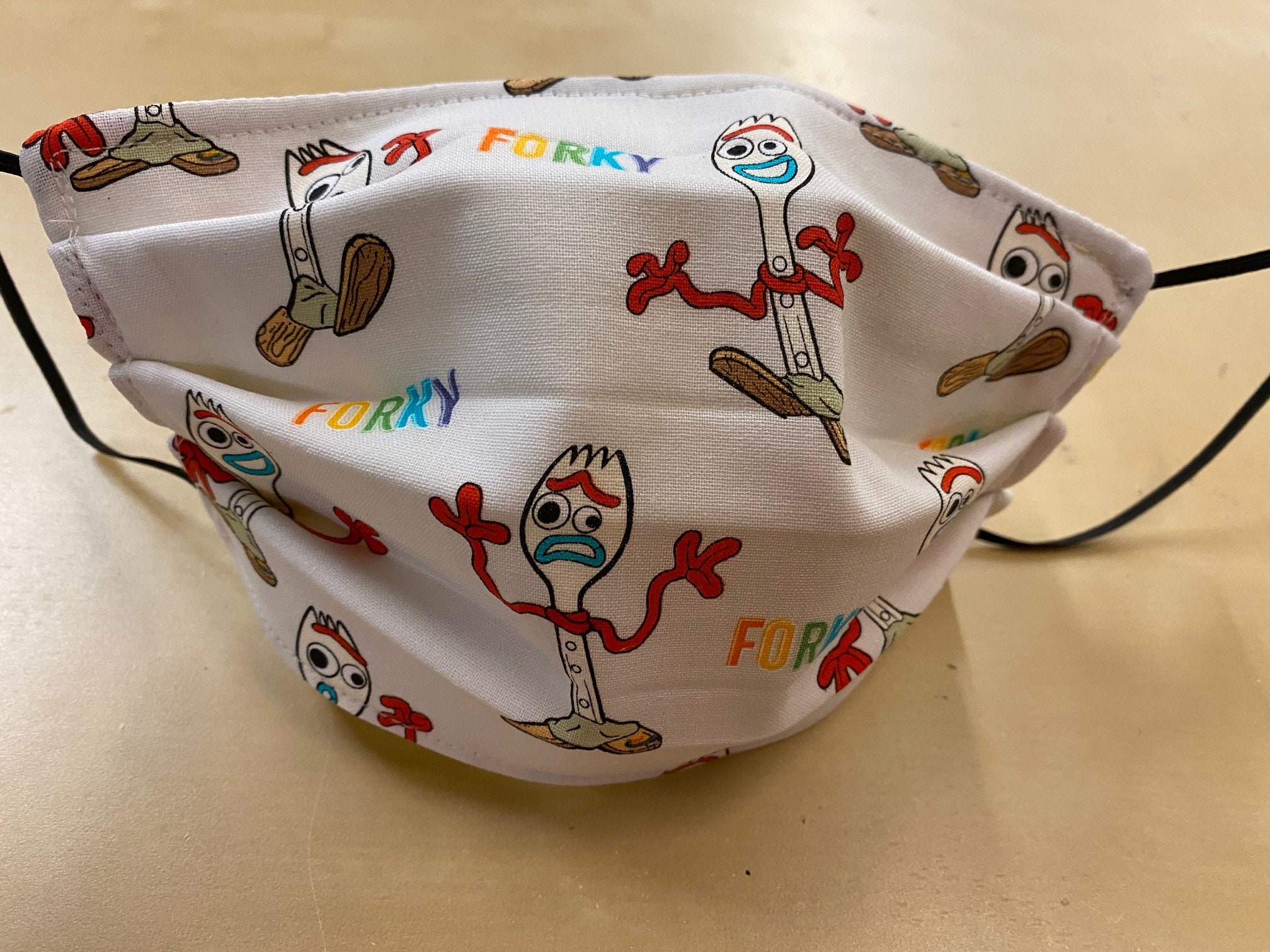 Forky Face Mask Toy Story Full Body 3 Layers Adjustable - Etsy