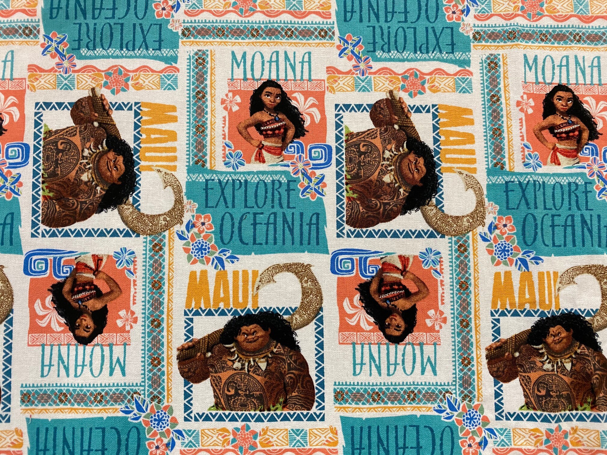 Moana Face Mask Disney 3 Layer Washable - Etsy