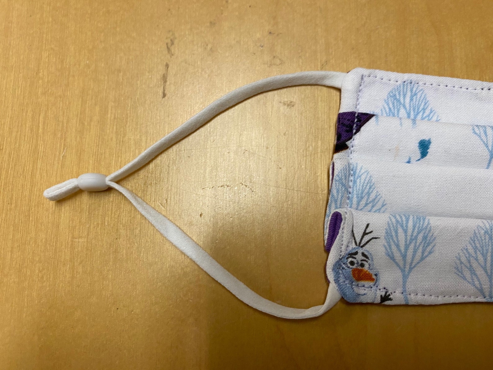 Frozen Face Mask Elsa and Anna 3 Layers Adjustable Nose - Etsy