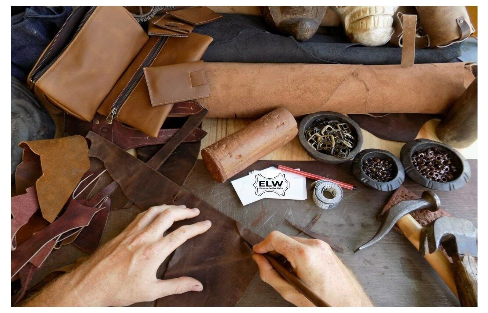 4LB Leather Scraps HEAVY WEIGHT 7oz-12oz Vegetable Tan - Etsy