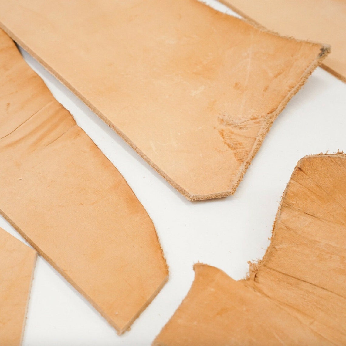 4LB Leather Scraps HEAVY WEIGHT 7oz-12oz Vegetable Tan - Etsy