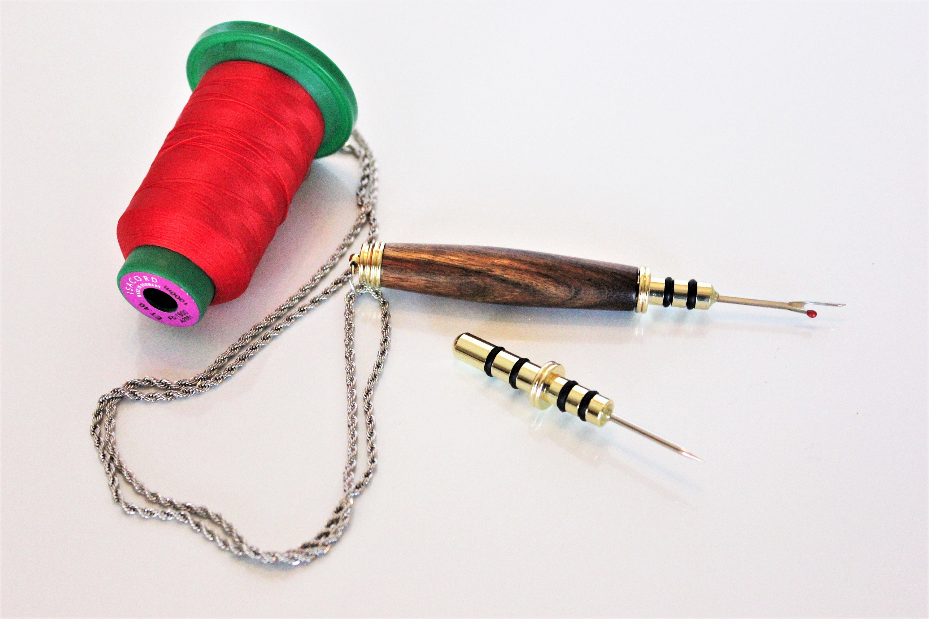 FREE GIFT BOX With Chechen Wood, Seam Ripper Magnetic Necklace With ...