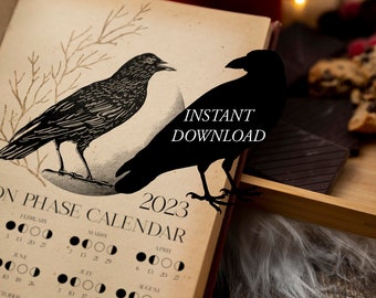 2023 Raven Calendar - Etsy