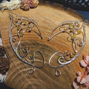 Elven Ear Cuffs Fae Ears Elf Jewelry Cosplay Elven Wrap - Etsy
