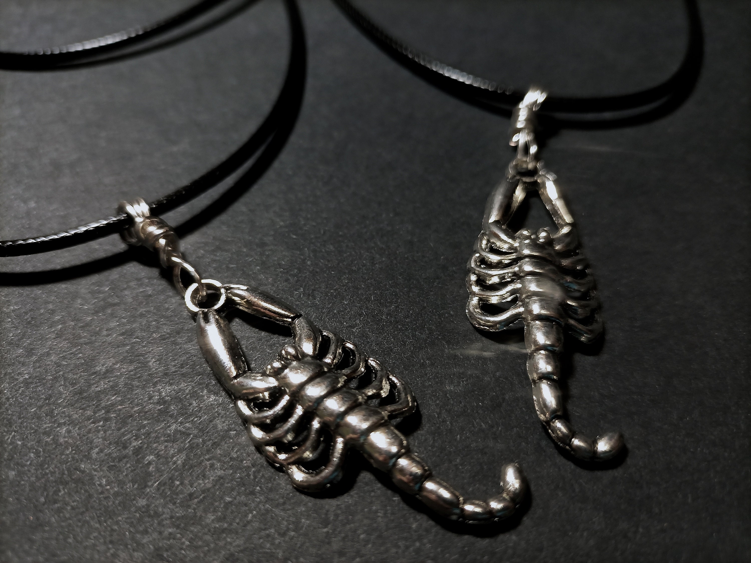 Scorpio Zodiac Sign Choker Necklace, Scorpio Gothic Necklace, Scorpio ...