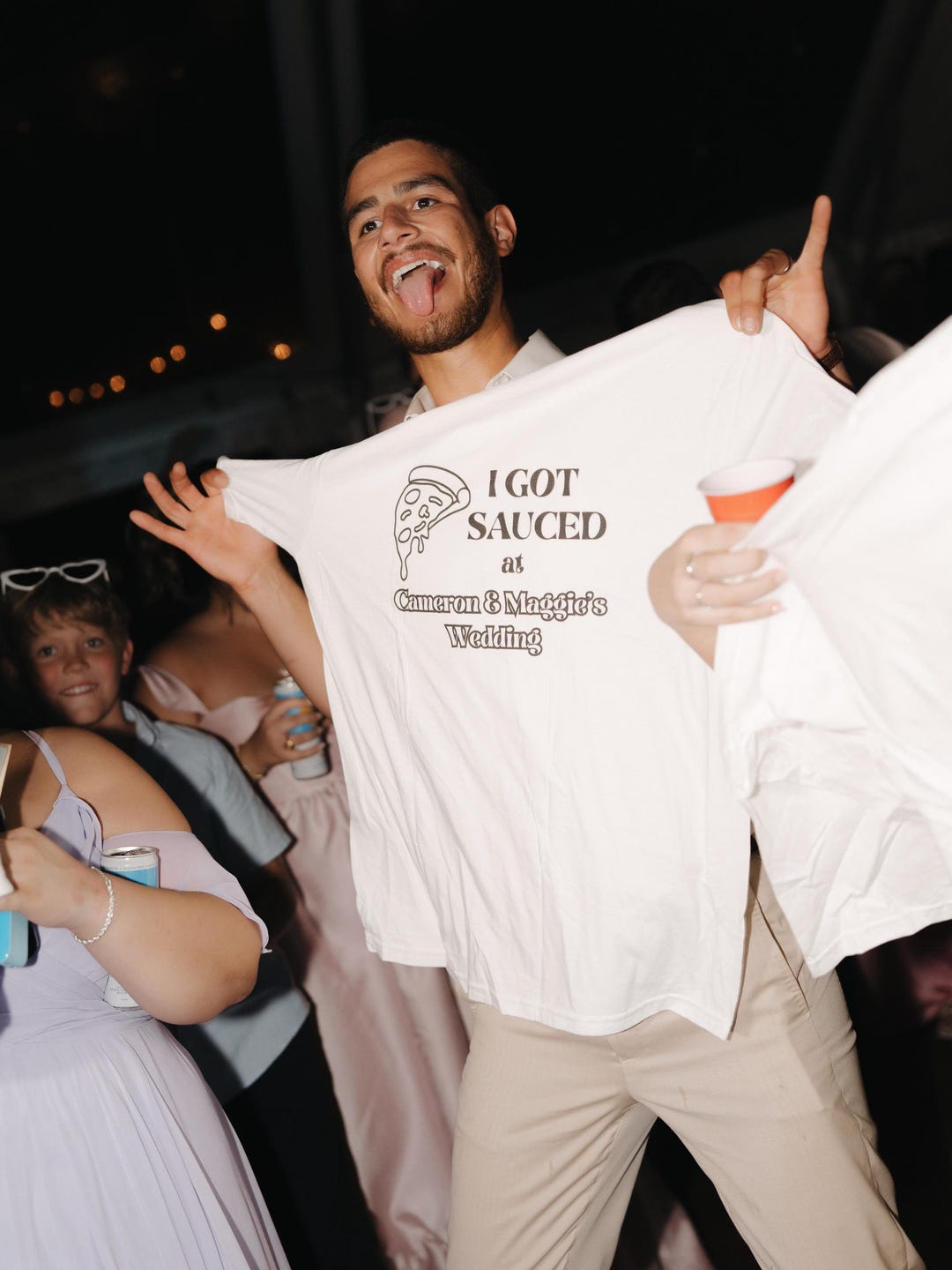 The "i Got Sauced" Wedding T-shirt Toss Template - Etsy
