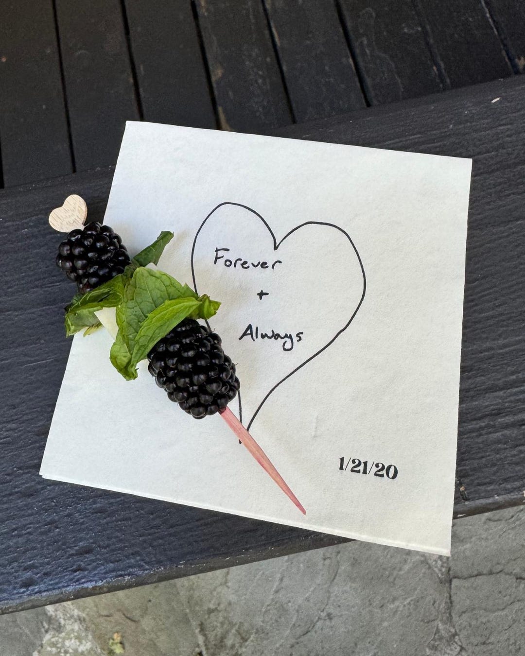 Custom Love Note Cocktail Napkins for Weddings, Parties, & Events - Etsy