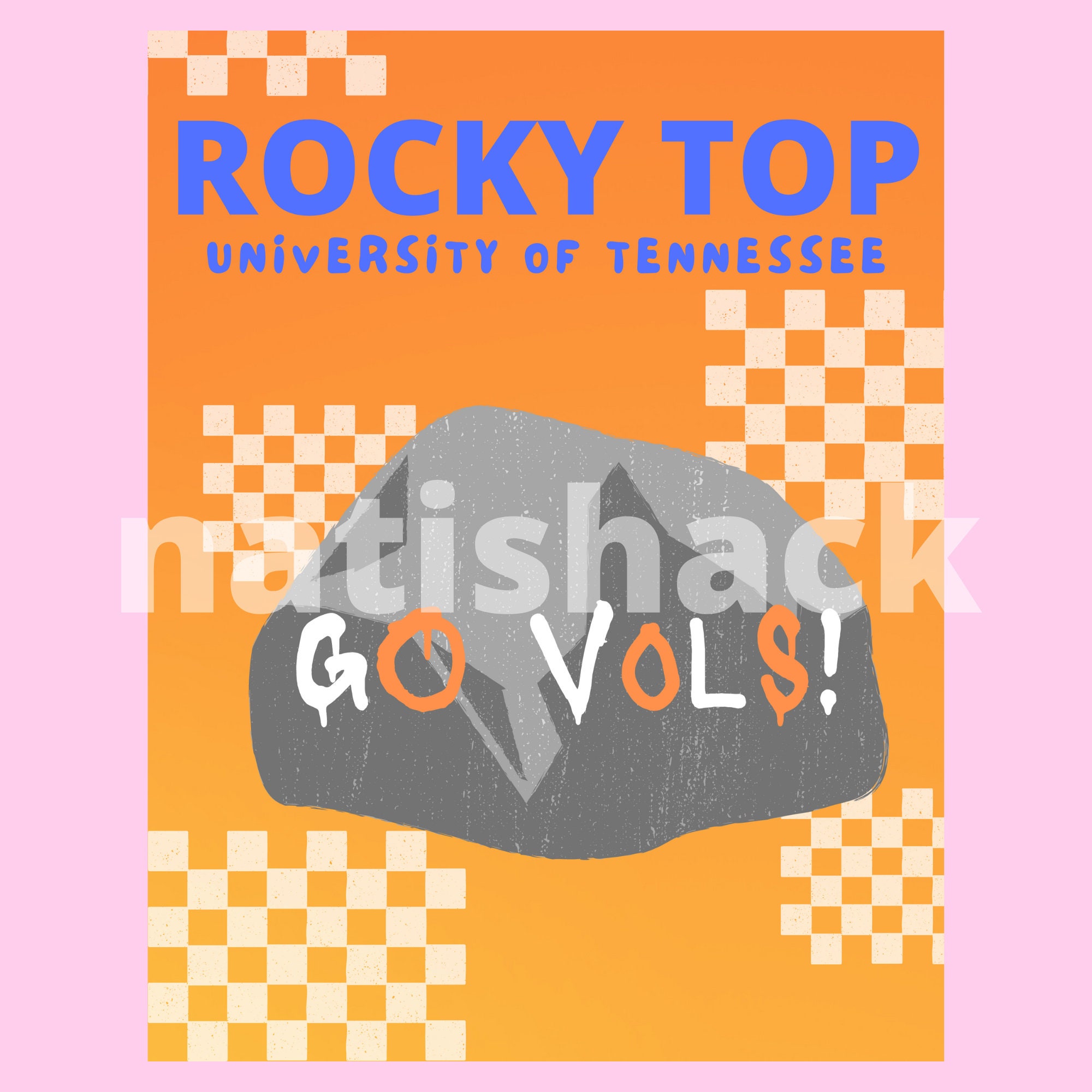 University of Tennessee Poster Pack digital Download - Etsy