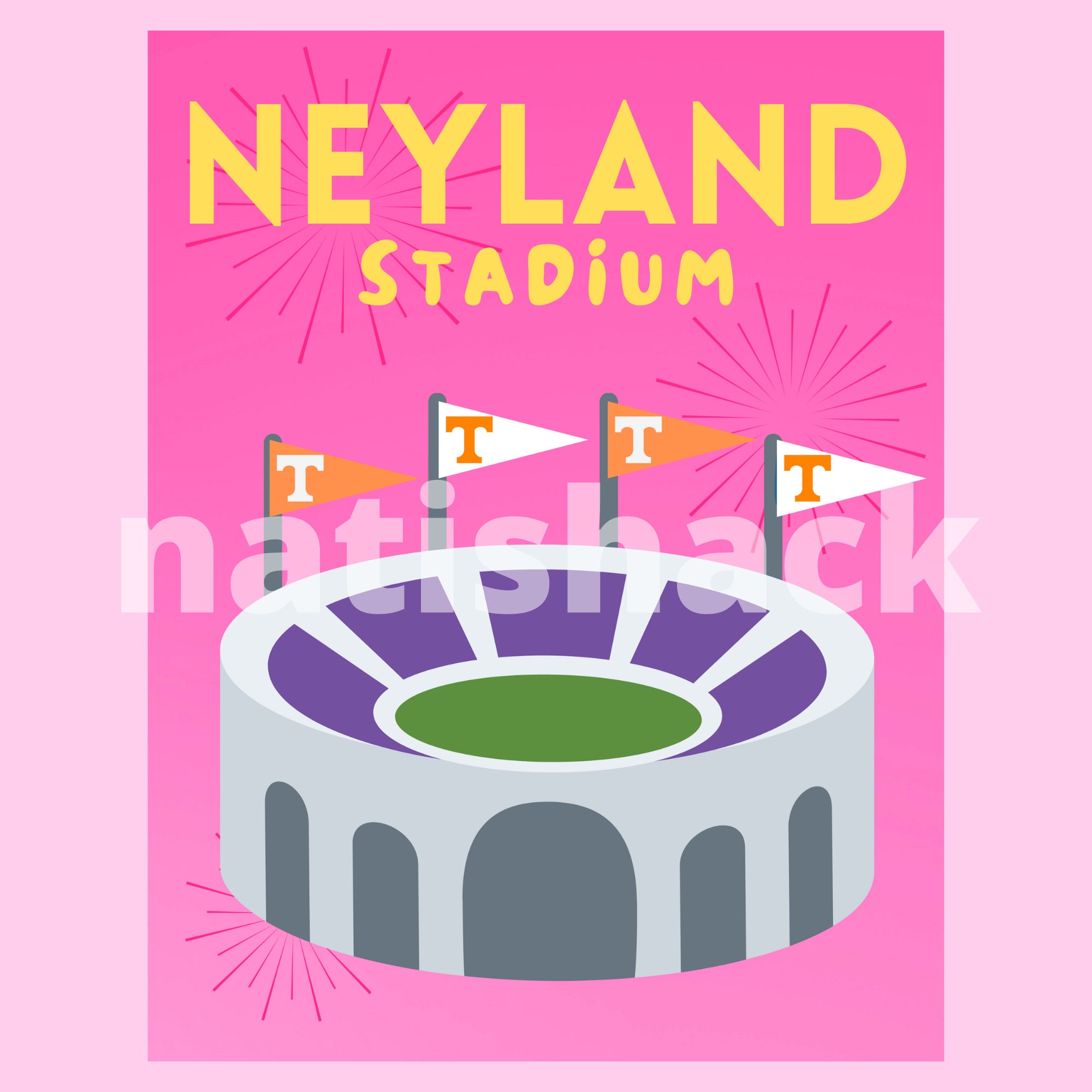 University of Tennessee Poster Pack digital Download - Etsy