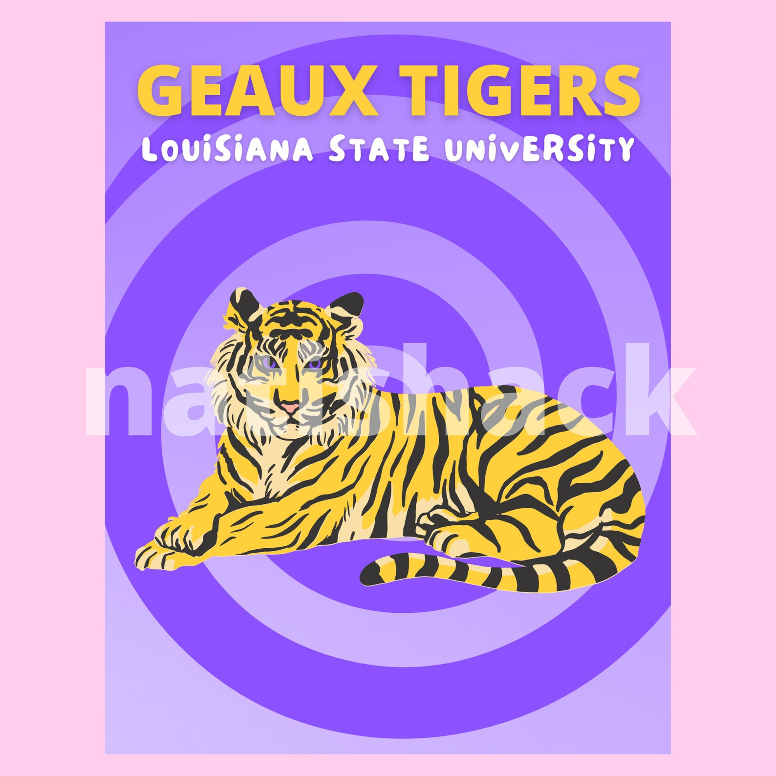 Louisiana State University Poster Pack (digital Download) - Etsy