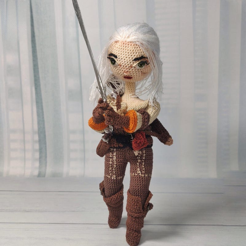Witcher Ciri Doll - Etsy