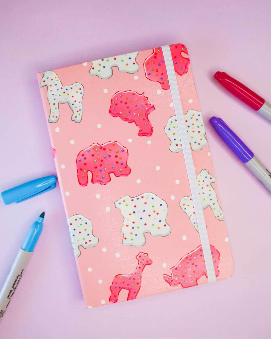 Frosted Circus Animal Cookie Notebook | Food-themed Notebook and ...