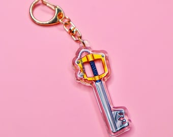 Kingdom Hearts Keyblade Keychain - Etsy