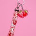 Strawberry Dessert Lanyard and Keychain - Etsy