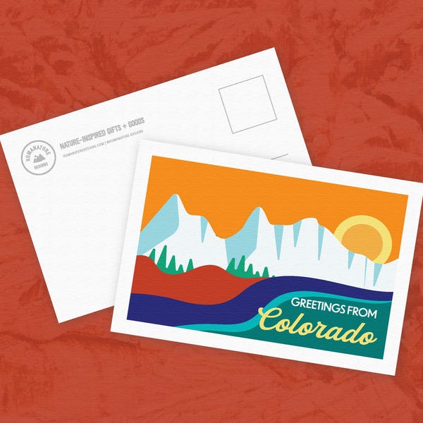 Colorado Postcards - Etsy