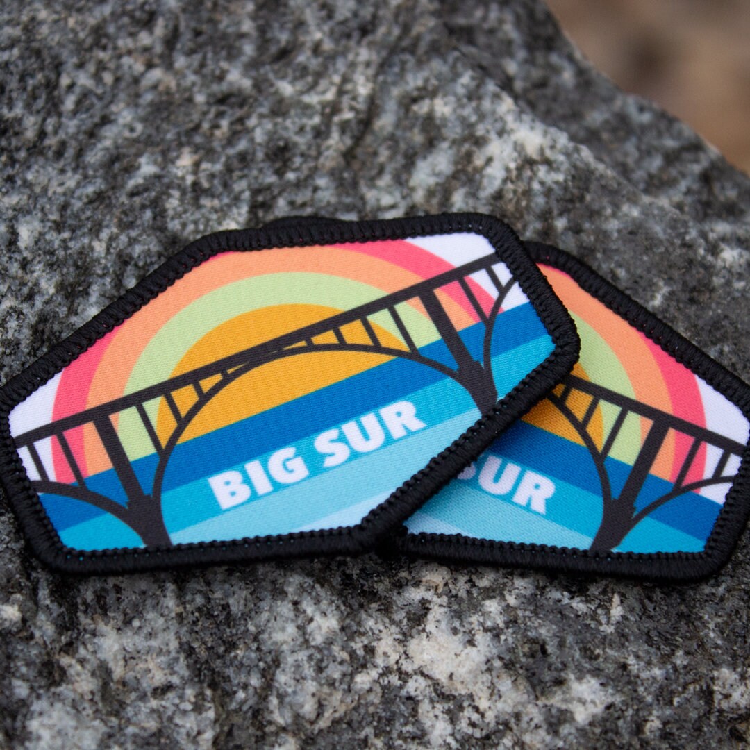 Retro Big Sur Patch / California Patch California Gift - Etsy