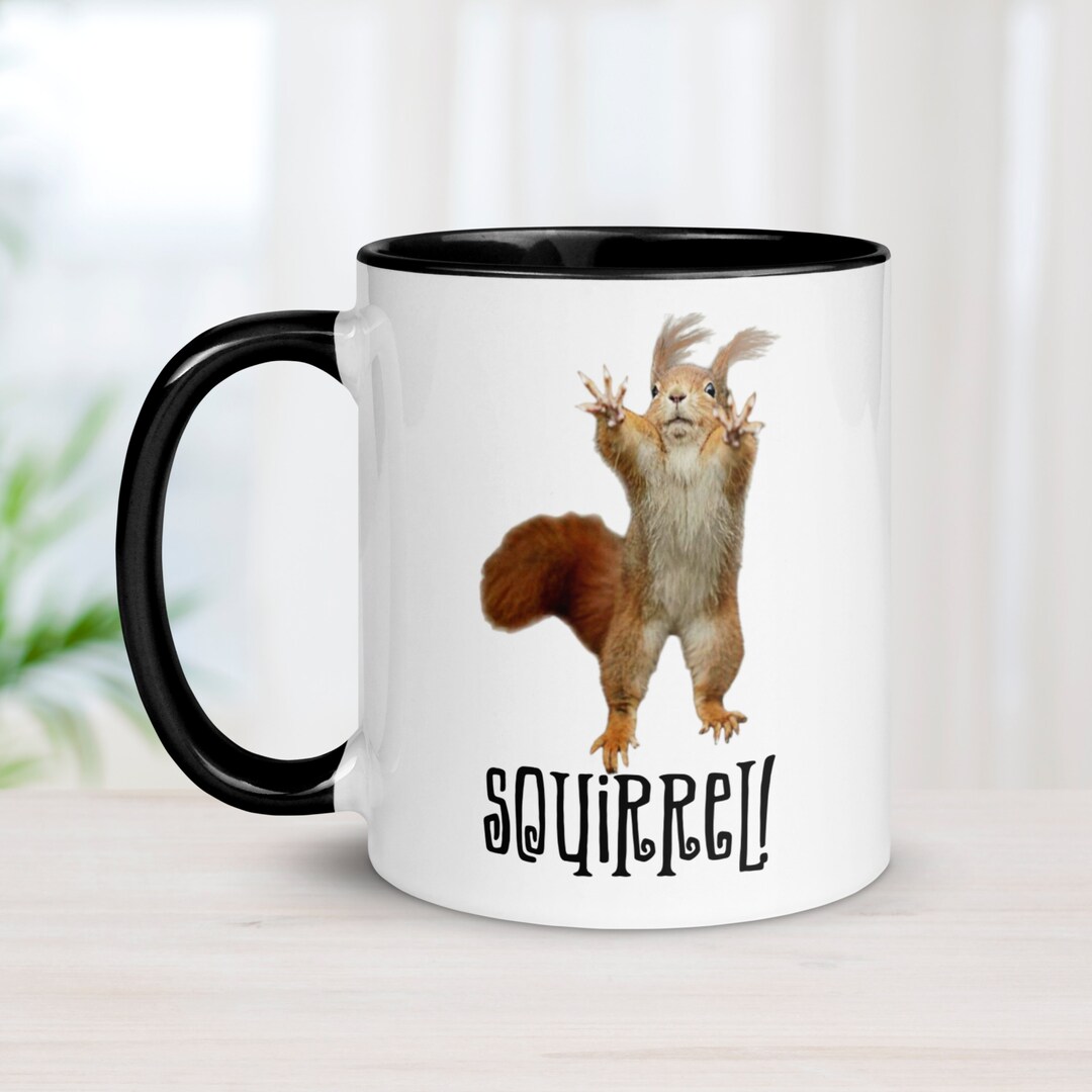 Squirrel, Autism, ADHD, Girlfriend Gift Ideas, Funny Coffee Mug ...