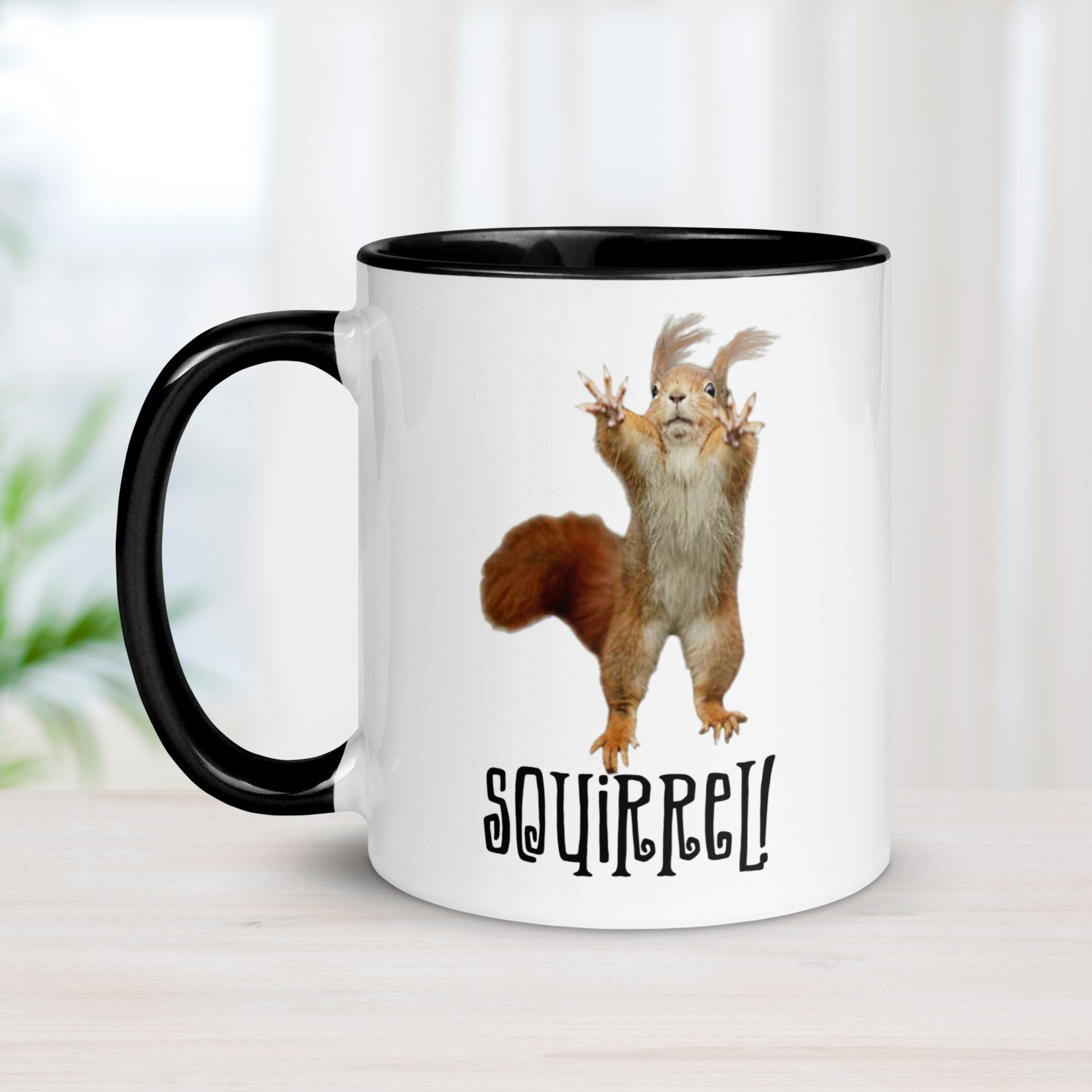 Squirrel, Autism, ADHD, Girlfriend Gift Ideas, Funny Coffee Mug ...